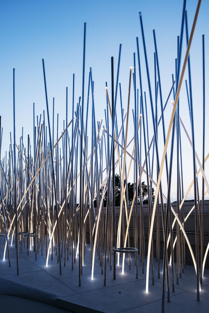MUSEUM-STAIRS / ROOF OF NEEDLES & PINS | ICHIHARA LAKESIDE MUSEUM / 市原湖畔美術館